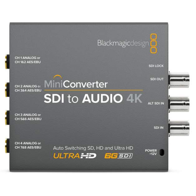 Blackmagic Mini Converter SDI to AUDIO 4K - Kategoria VERTO DEF ...