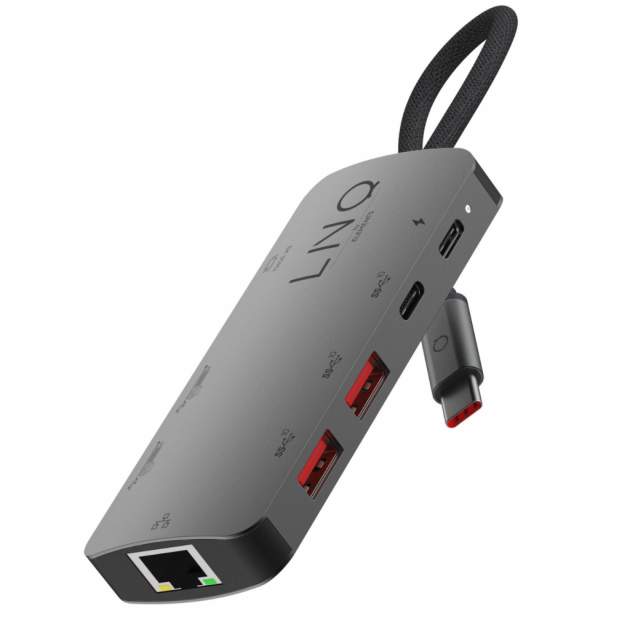 LINQ Adapter 8in1 8K PRO USB-C Multiport - Komputery i laptopy - Druk ...