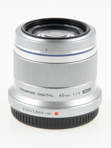 Olympus M.ZUIKO DIGITAL 45 mm f/1.8 srebrny s.n. ABM319024 - Używane obiektywy - używane - Sklep ...