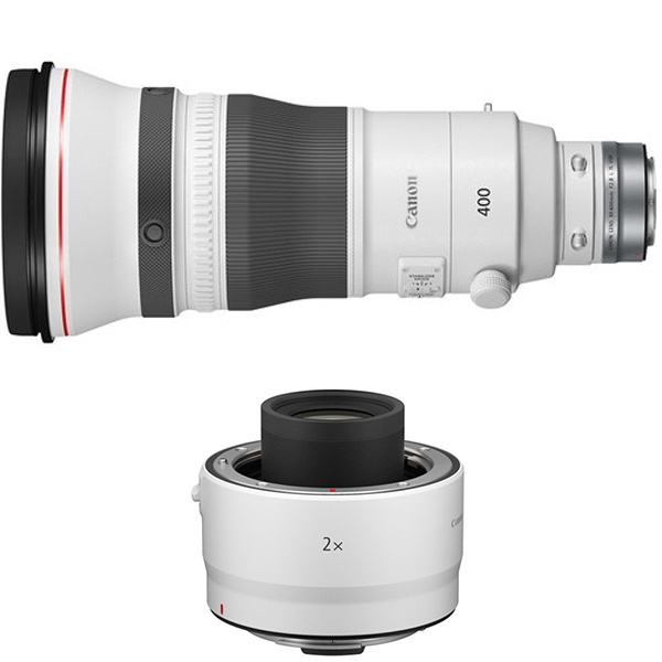 Canon RF 400 mm f/2.8 L IS USM + konwerter RF 2X - Obiektywy do ...