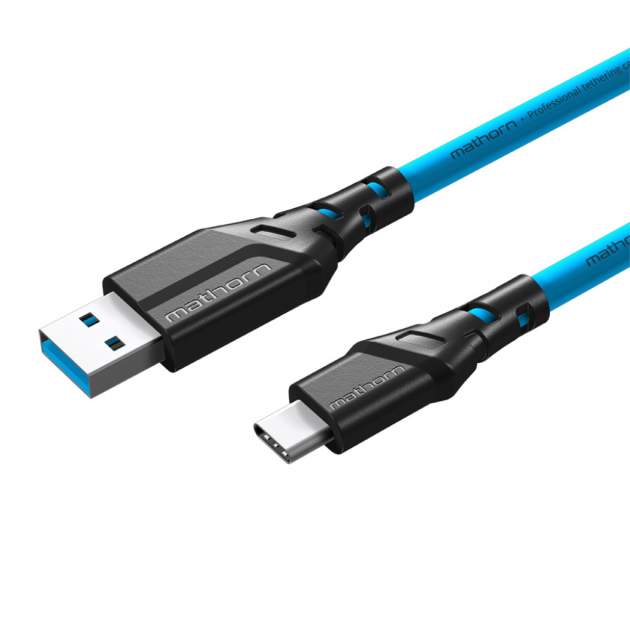 Mathorn MTC-200 USB A - USB C 2m arcticblue - Kable - Foto - Sklep ...