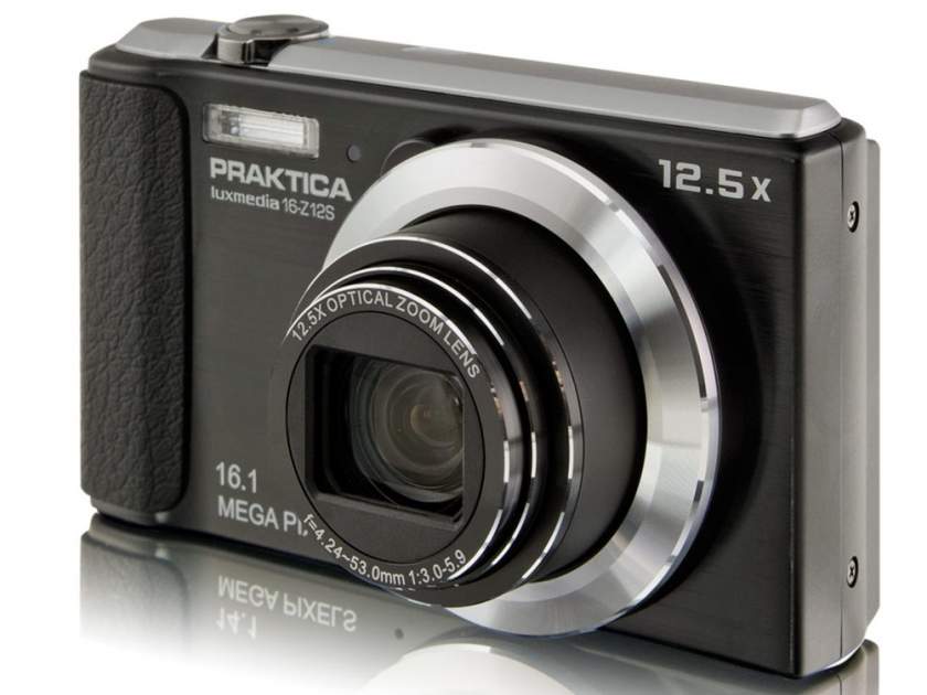 Praktica Luxmedia 16-Z12S czarny - Aparaty cyfrowe - Foto - Sklep internetowy Cyfrowe.pl