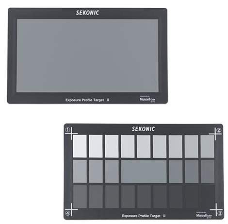 Sekonic Tablica testowa Exposure Profile Target II - Światłomierze ...
