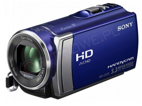 Sony HDR-CX200E niebieska - Kamery cyfrowe - Video - Sklep internetowy ...